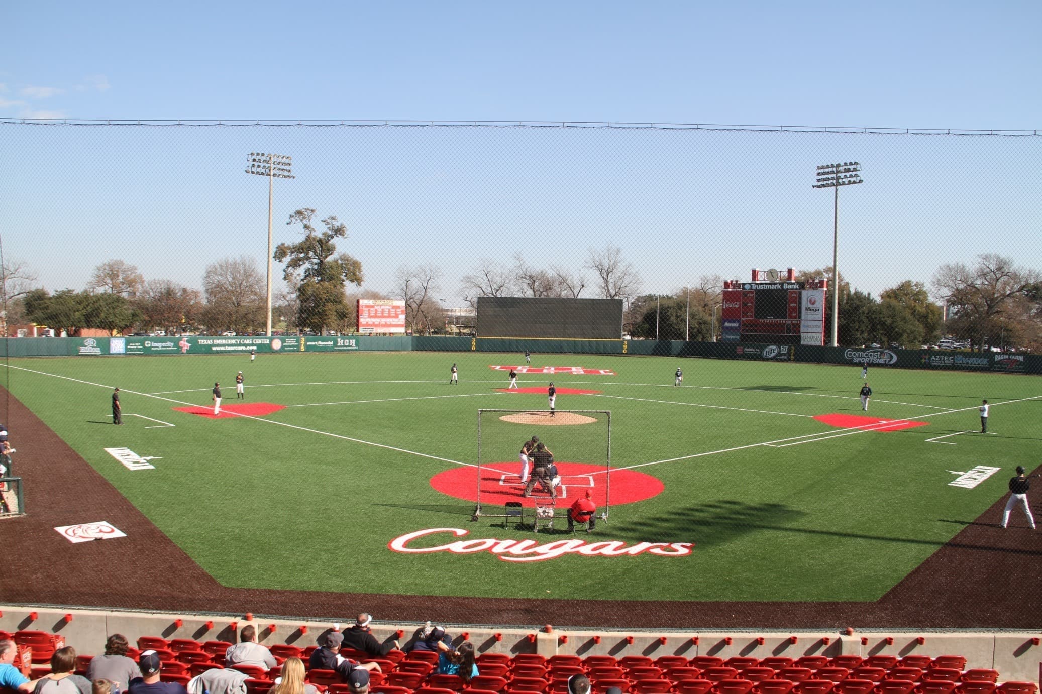 University of Houston Cougar Baseball Field - PBK Architects