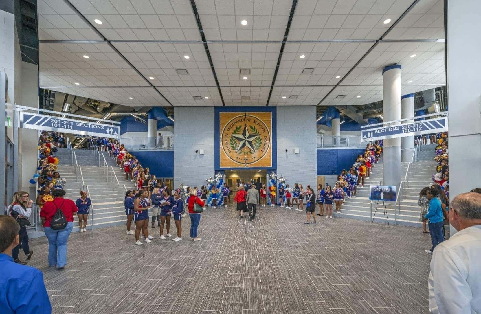 Houston ISD – Delmar Fieldhouse - PBK Architects