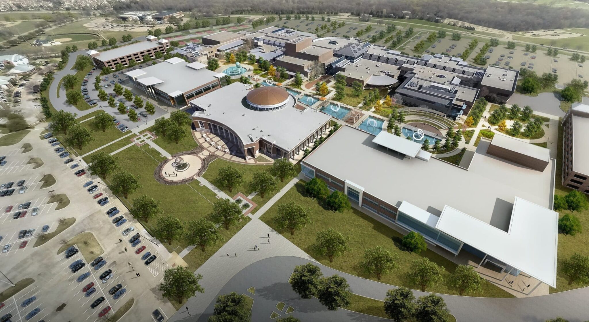 Collin College – District-Wide Campus Master Plans - PBK Architects