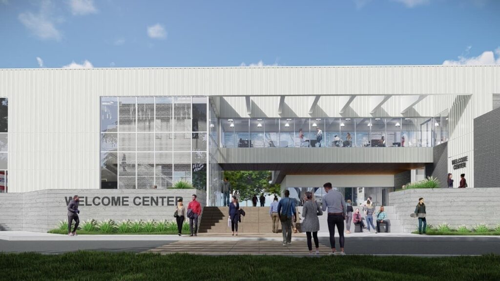 Dallas College Mountain View Campus Welcome Center - PBK Architects