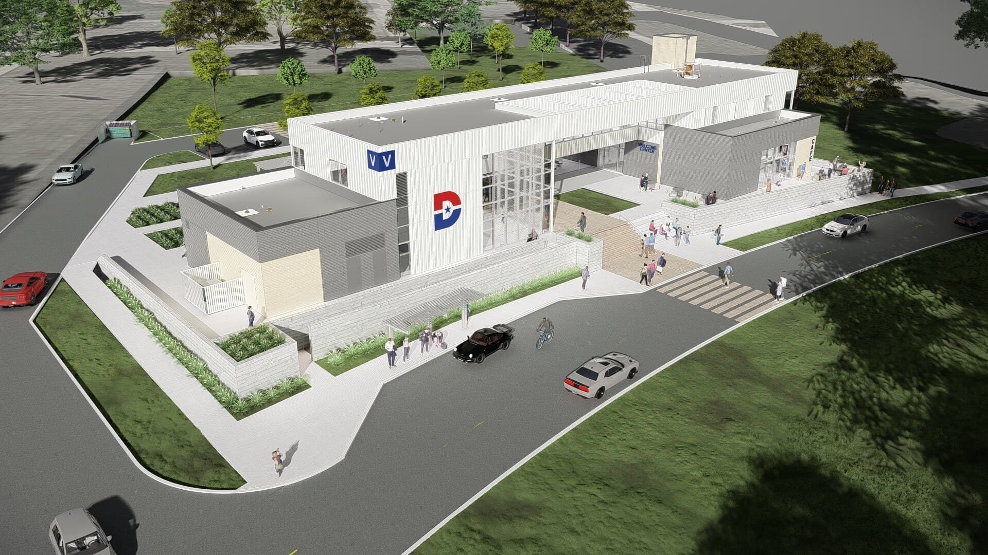 Dallas College Mountain View Campus Welcome Center - PBK Architects