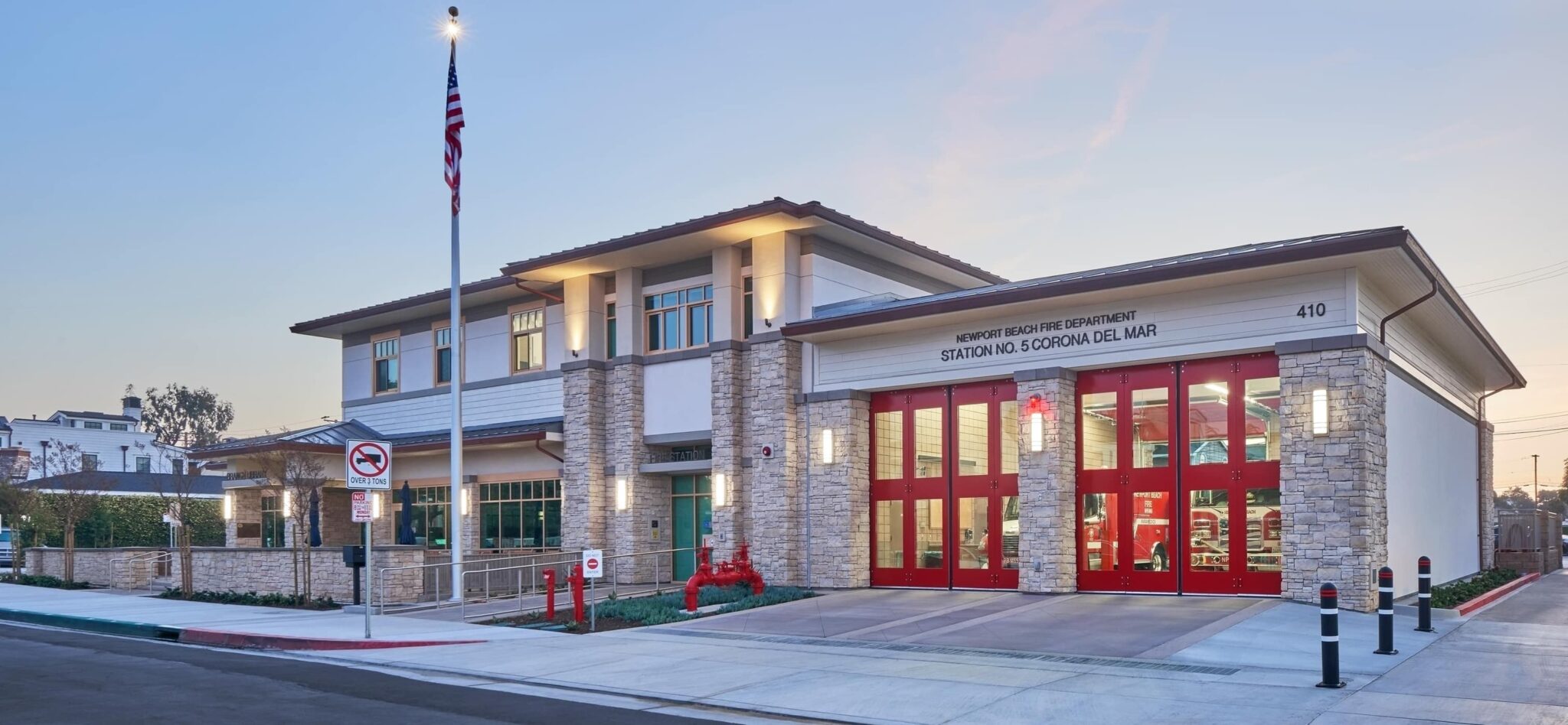 Newport Beach Fire Station No. 5 and Library - PBK Architects