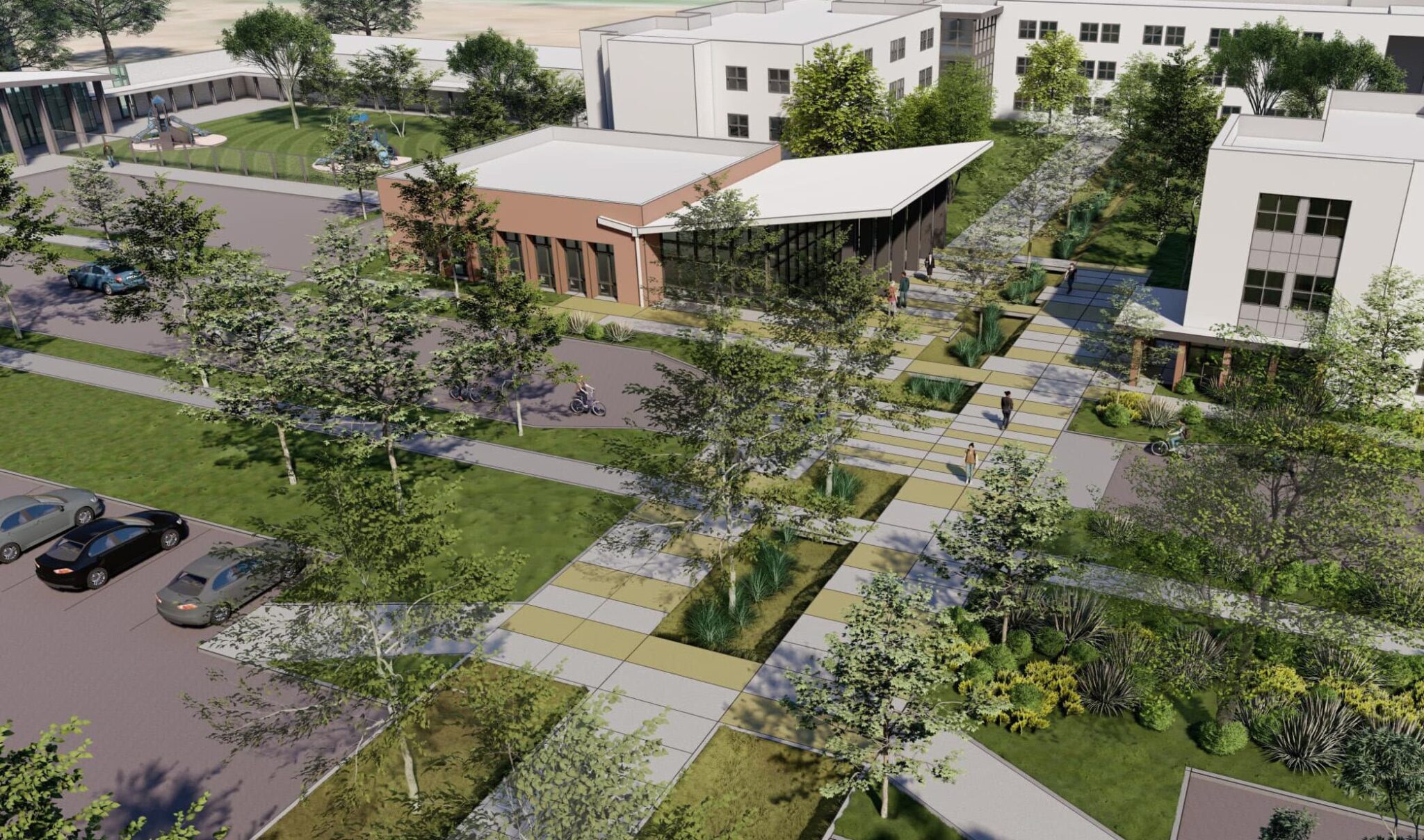 Ohlone College, Newark Center Student Housing - PBK Architects