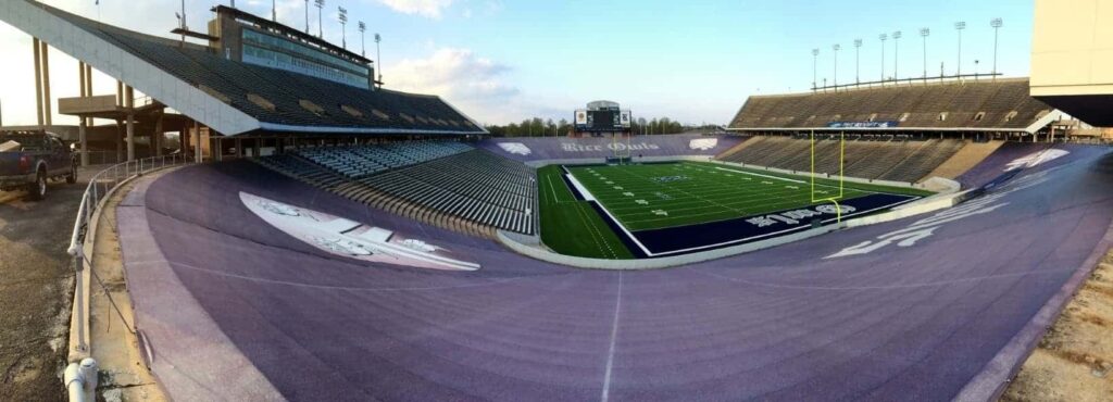 Rice University – Football Field Reconstruction - PBK Architects