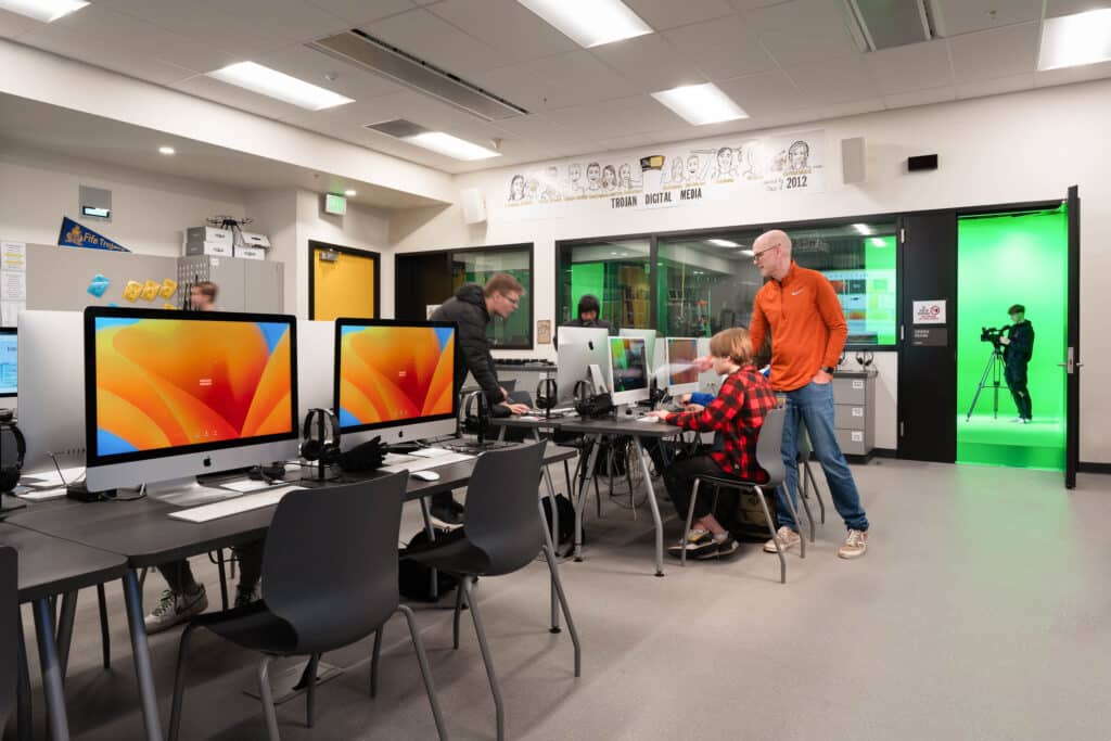 Fife High School STEAM Center of Innovation - PBK Architects