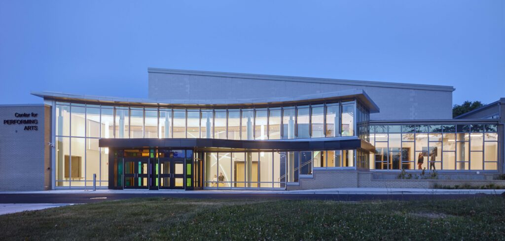 A. Mario Loiederman Middle School Performing Arts Center - PBK Architects
